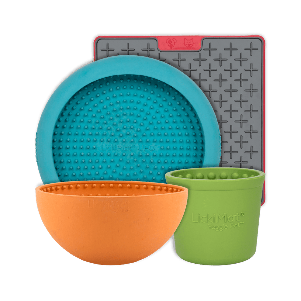 LickiMat® Boredom Buster Dog Bundle – Lick Mats & Slow Feeders ...