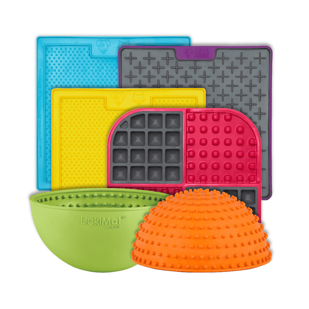 LickiMat® Multi Dog Starter Pack – Lick Mats & Slow Feeders for Dogs ...